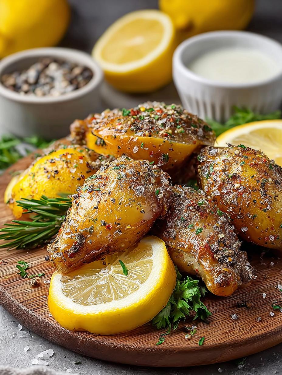 Mouthwatering Slow Cooker Lemon Pepper Wings Recipe - Zagarecipes