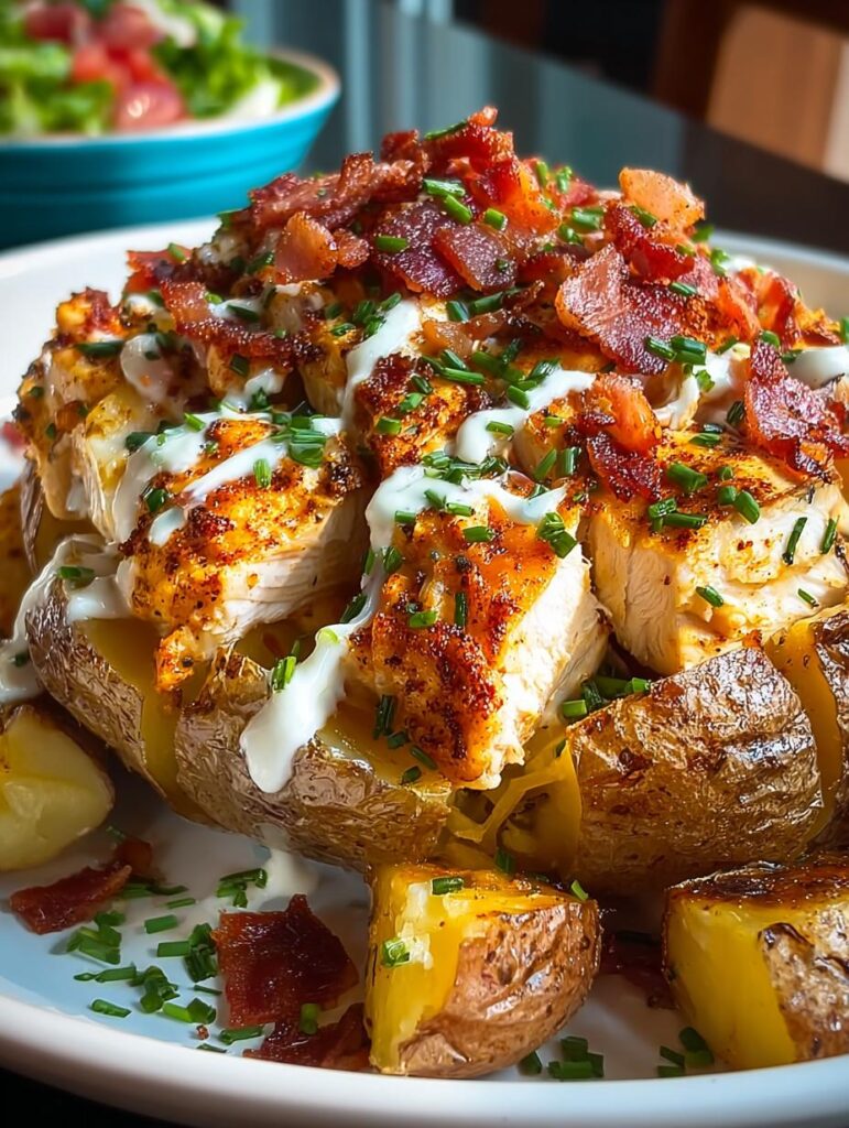 Cajun Chicken Loaded Potato: 7 Comforting Flavors - Zagarecipes