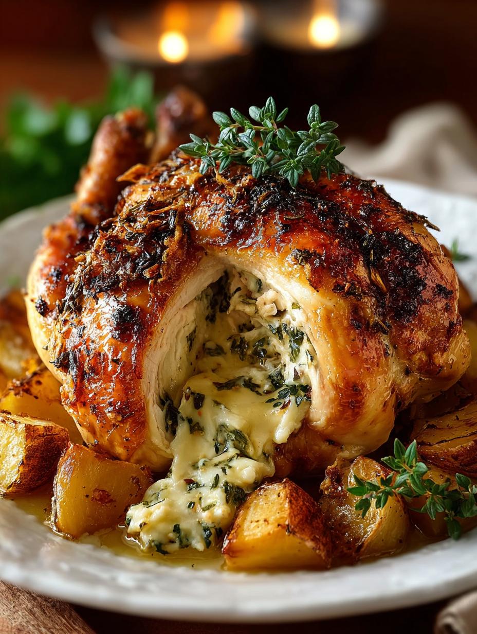 Stuffed Cornish Game Hen with Garlic and Sage Delight - Zagarecipes